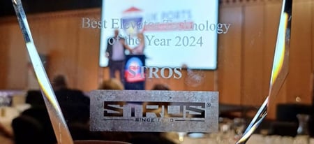 STROS – Sedlčanské strojírny, a.s. Wins "Best Elevator Technology" Award