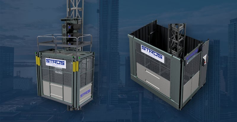 Construction and Industrial Hoists | STROS a.s.